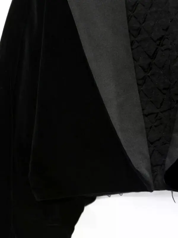 A.N.G.E.L.O. VINTAGE CULT 1980s Velvet Cropped Jacket