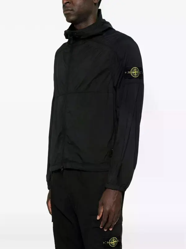 Stone Island Logo-patch Hooded Jacket