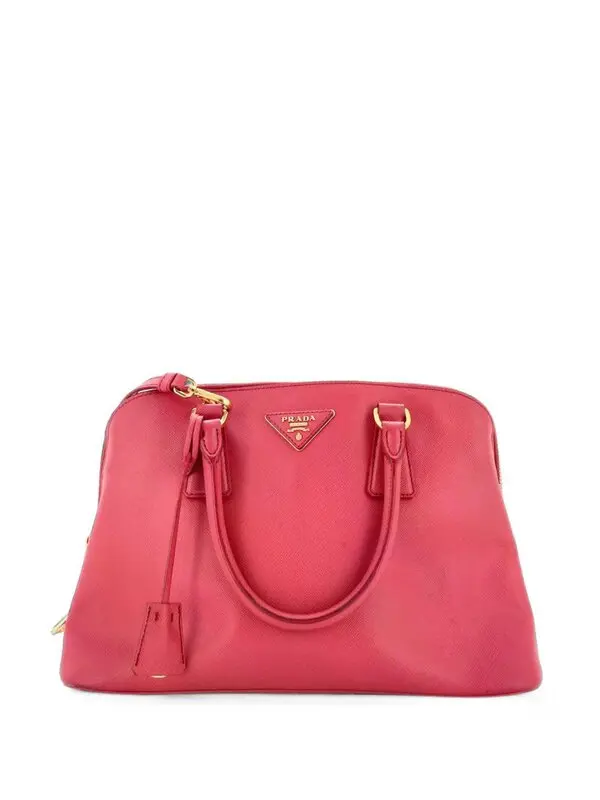 Prada Promenade Bag Saffiano Leather Medium Satchel