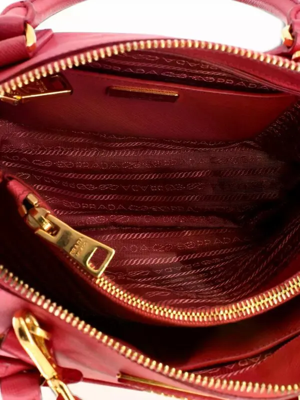 Prada Promenade Bag Saffiano Leather Medium Satchel