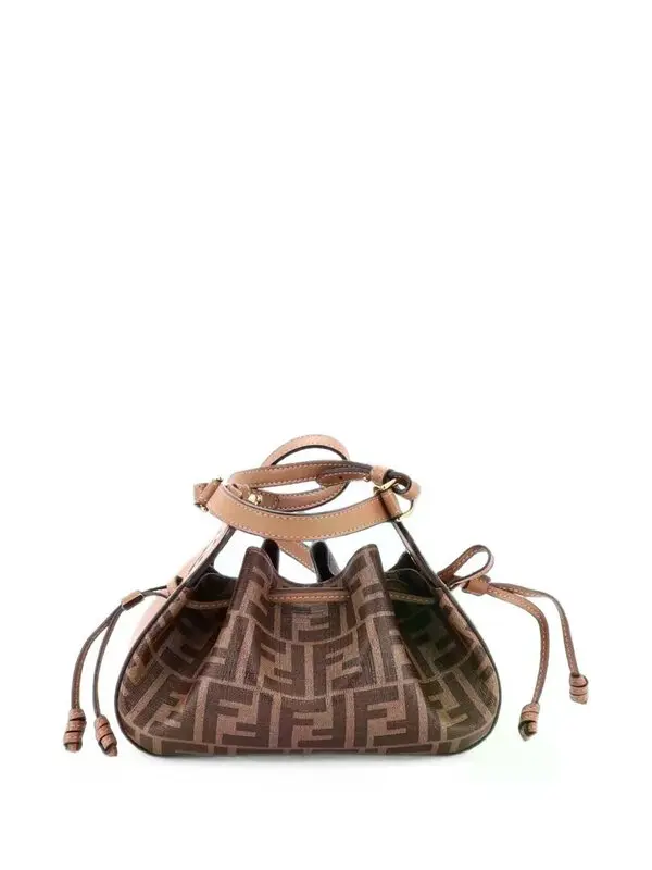 Fendi Monogram Coated Canvas Mini Bucket Bag
