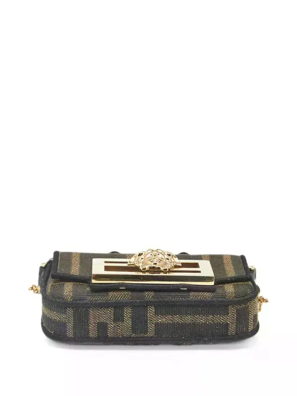 Fendi X Versace Nano Fendace Baguette Shoulder Bag