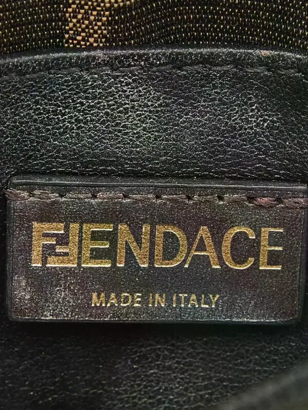 Fendi X Versace Nano Fendace Baguette Shoulder Bag
