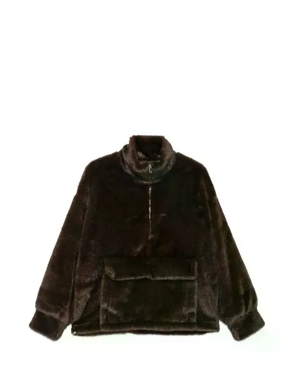 Source Unknown Faux-fur Zvika Jacket - Brown