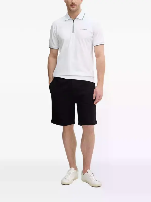 TRUSSARDI Logo Embroidered Drawstring Shorts