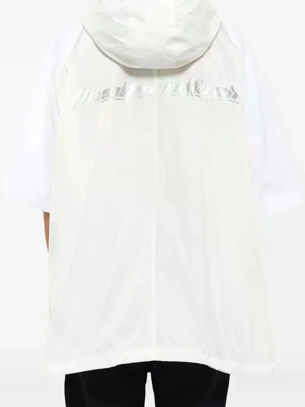JUUN.J Logo-print Short-sleeve Hoodie