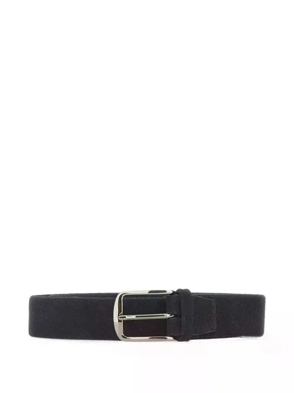 ALBERTO LUTI Buckle-fastening Suede Belt