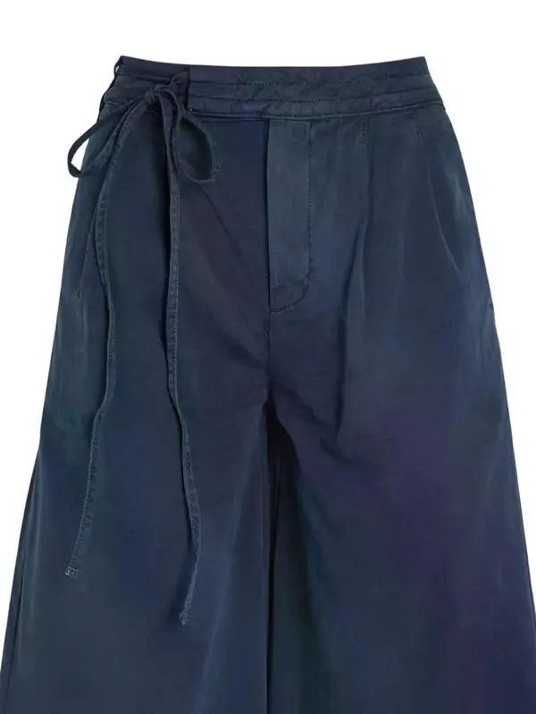 DAMSON MADDER Lotta Cropped Trousers - Blue