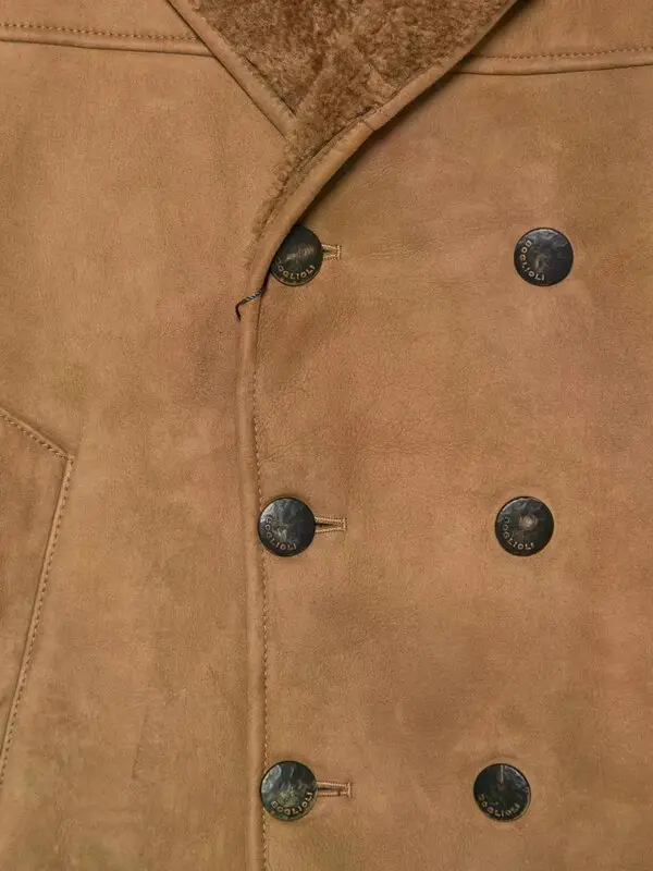 Boglioli Double-breasted Leather Jacket
