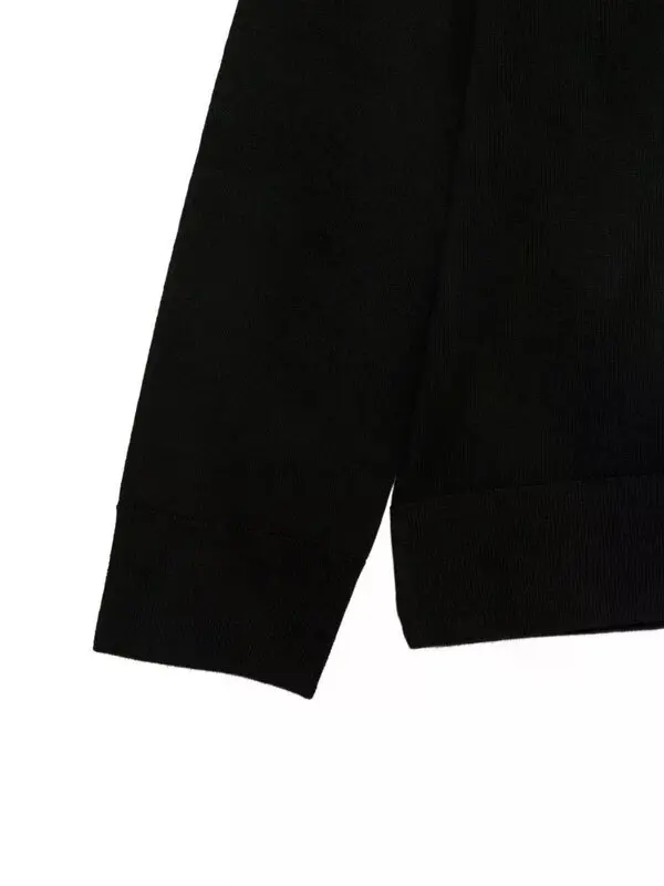 LANEUS Roll-neck Wool Sweater