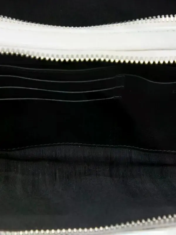 Dior 2019 Oblique Canvas Double Zip Crossbody Bag