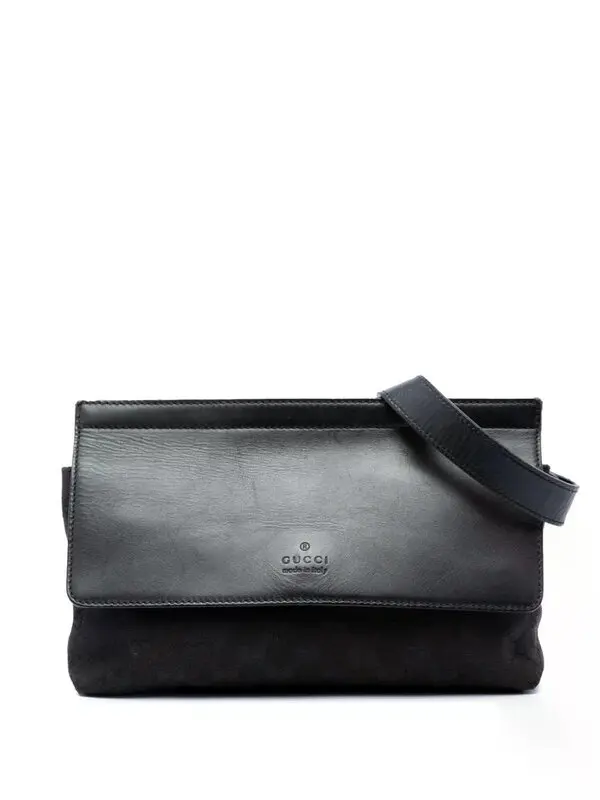 Gucci 2016-2026 Gg Canvas And Leather Web Belt Bag