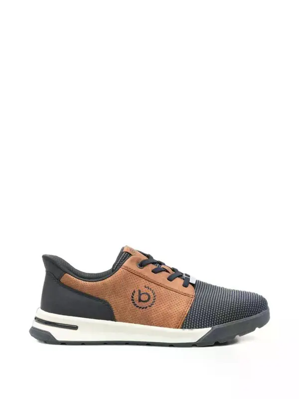 BUGATTI Perforated-details Panelled Sneakers