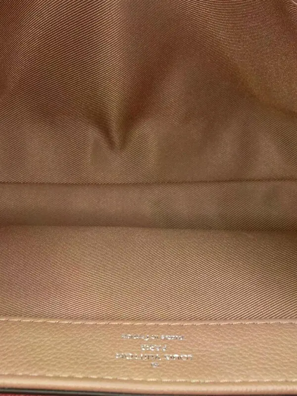 LOUIS VUITTON Bicolor Leather Lockme Ii Bb Satchel