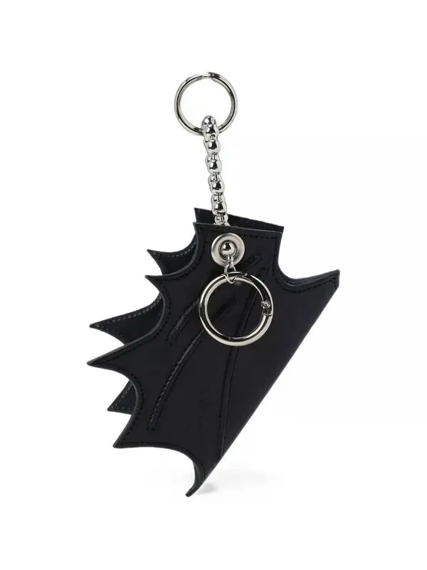 LIMI FEU Bat-wing Leather Keyring