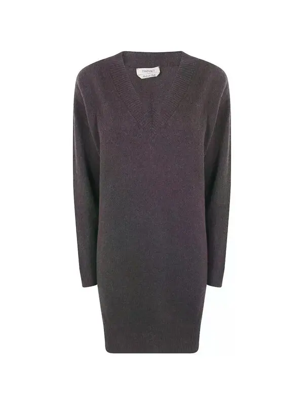 TWINSET V-neck Wool Sweater