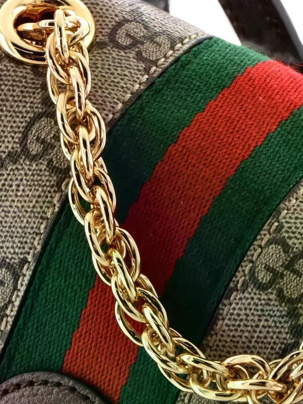 Gucci Ophidia Flap Gg Coated Canvas Mini Backpack
