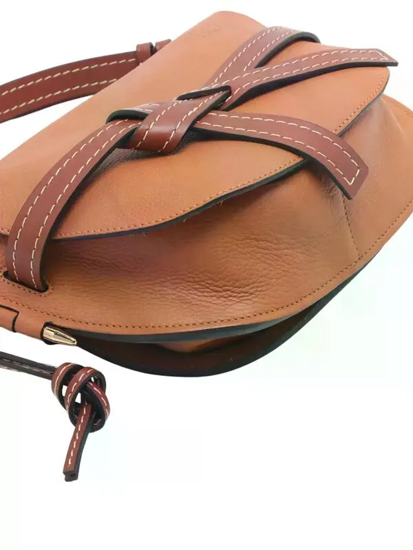 Loewe 2015-2026 Small Gate Leather Crossbody Bag