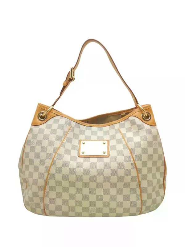 LOUIS VUITTON 2011 Damier Azur Galliera Gm Shoulder Bag