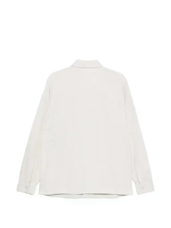 Aspesi Corduroy Zip-pocket Shirt