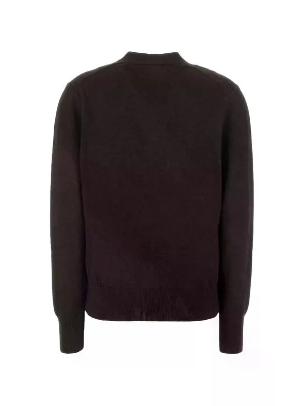 MARANT ETOILE Logo-patch V-neck Cardigan