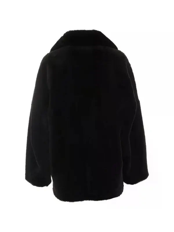 BLANCHA Zip-up Shearling Jacket