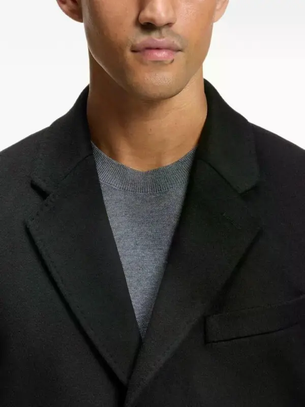 BOSS Slim-fit Formal Coat In Wool With Cashmere