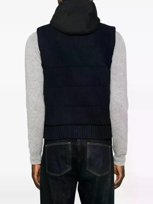 GRAN SASSO Quilted Hooded Gilet