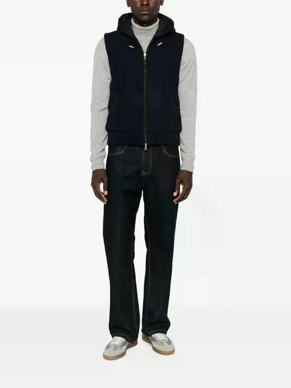 GRAN SASSO Quilted Hooded Gilet