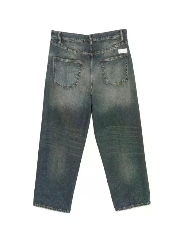 NINE:INTHE:MORNING Albert Distressed-effect Jeans - Blue