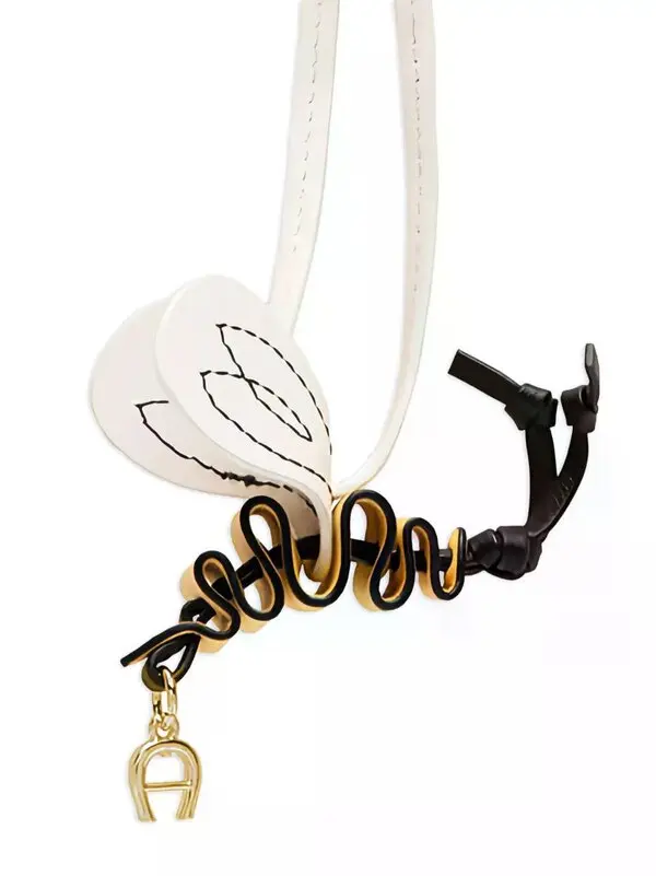 AIGNER Leather Bag Charm