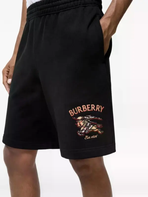 Burberry Knight Check Cotton Shorts