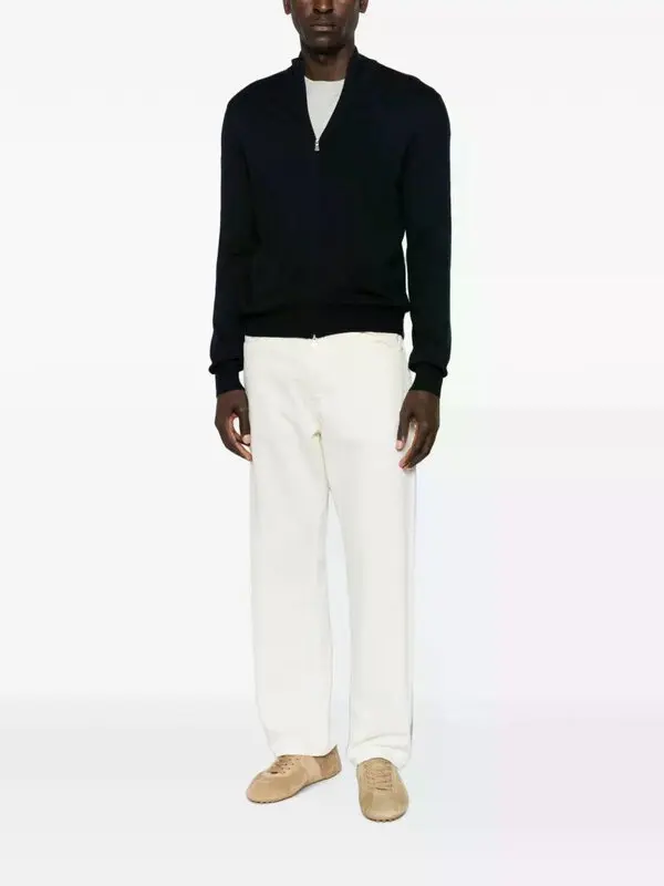 GRAN SASSO Zip-up High-neck Jacket