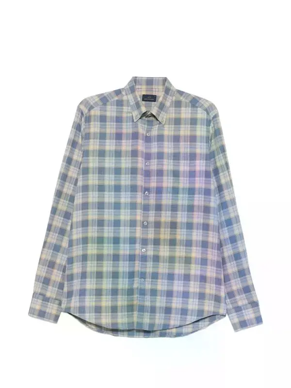 Paul & Shark Check-pattern Button-down Shirt