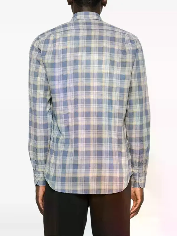 Paul & Shark Check-pattern Button-down Shirt