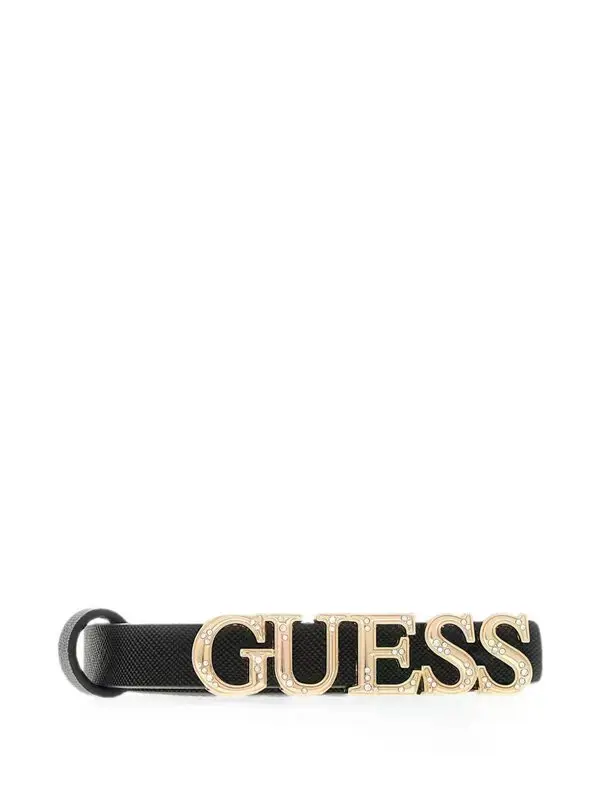 Guess Logo Script Belt