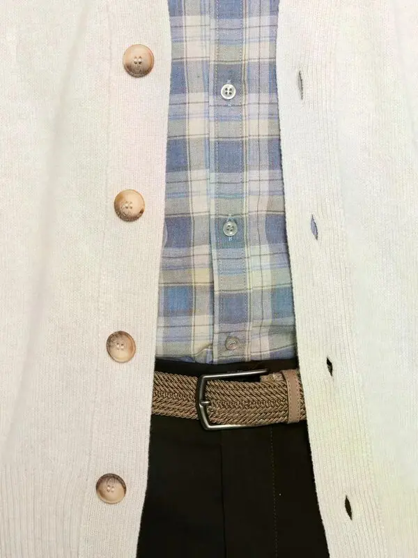 GRAN SASSO Button-up V-neck Cardigan
