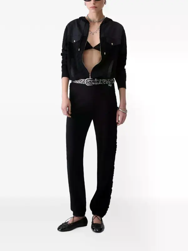 Liu Jo Hooded Zip-up Sweater