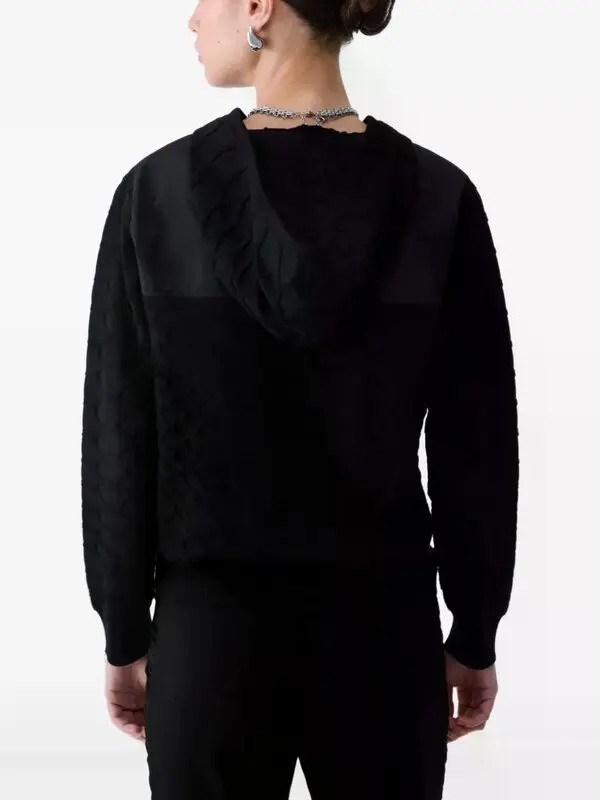 Liu Jo Hooded Zip-up Sweater