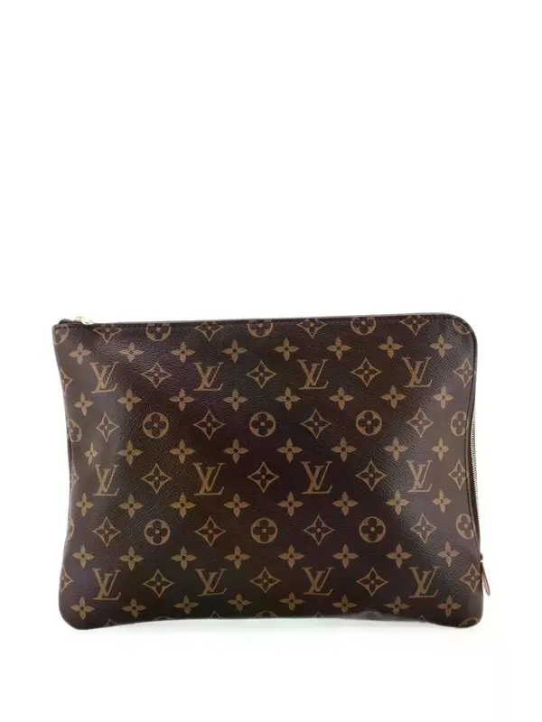 LOUIS VUITTON Monogram Canvas Etui Voyage Pouch Mm Clutch Bag