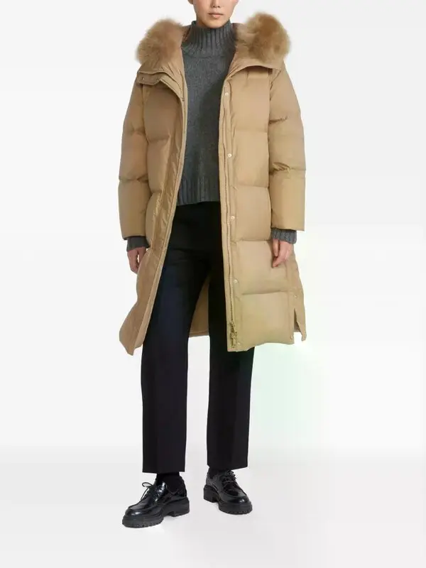 YVES SALOMON Hooded Down Coat