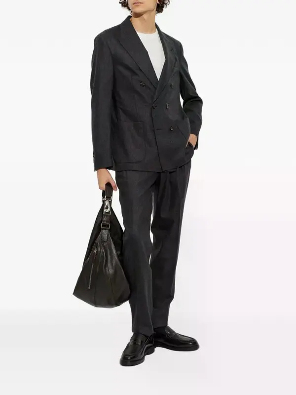 Eleventy Double-breasted Buttoned Suit