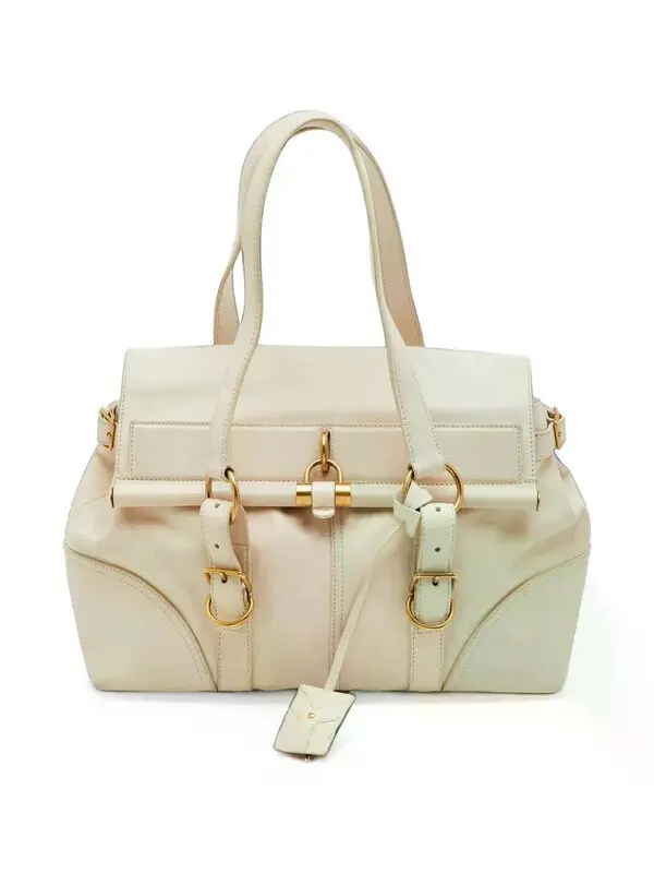 Saint Laurent Muse Flap Shoulder Bag - White