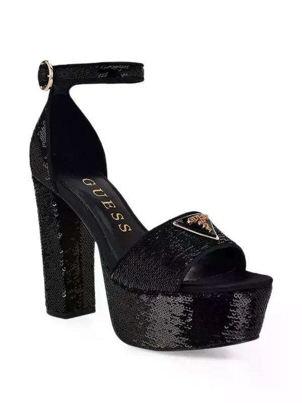 Guess Setong 6 Sequins Platform Sandals