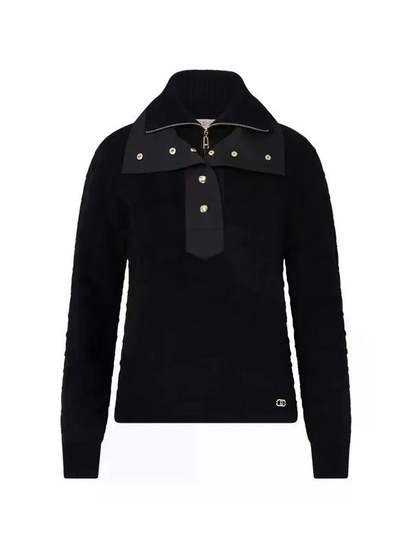 Liu Jo Crocodile-jacquard Sweater