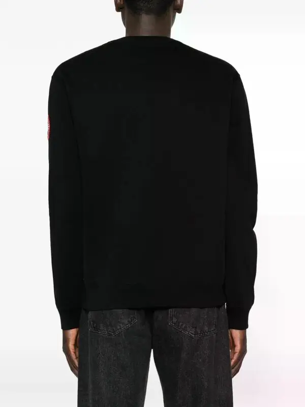 Canada Goose Logo-patch Cotton Sweater