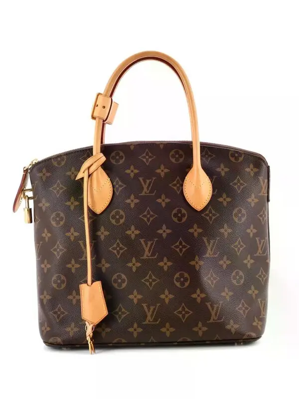 LOUIS VUITTON Monogram Canvas Lockit Nm Pm Satchel
