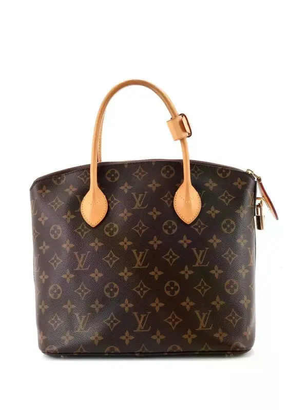 LOUIS VUITTON Monogram Canvas Lockit Nm Pm Satchel