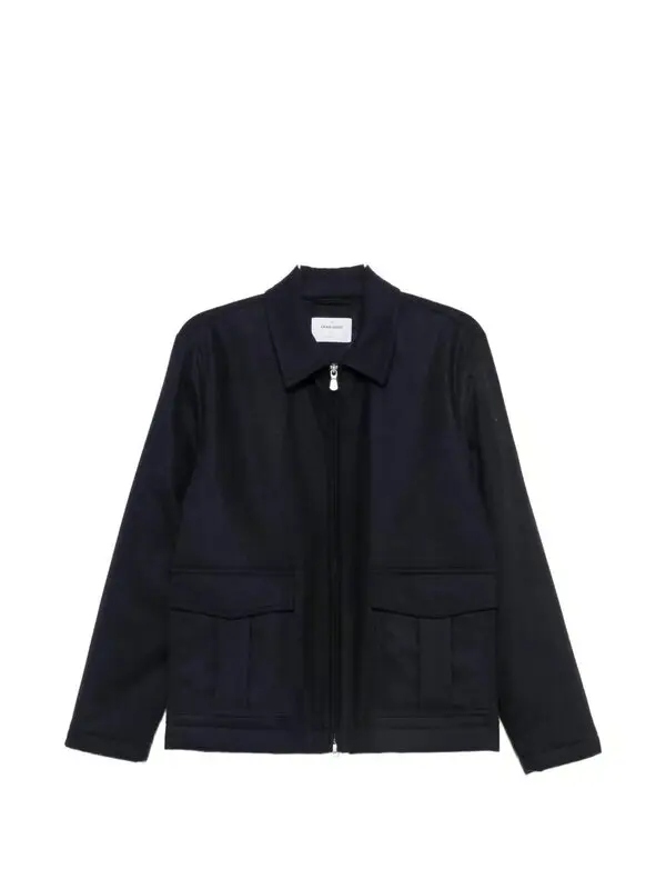 GRAN SASSO Zip-up Flap-pocket Jacket