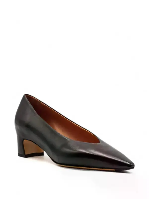 MARA BINI Tapered-toe Leather Pumps